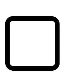 Empty Checkbox Symbol